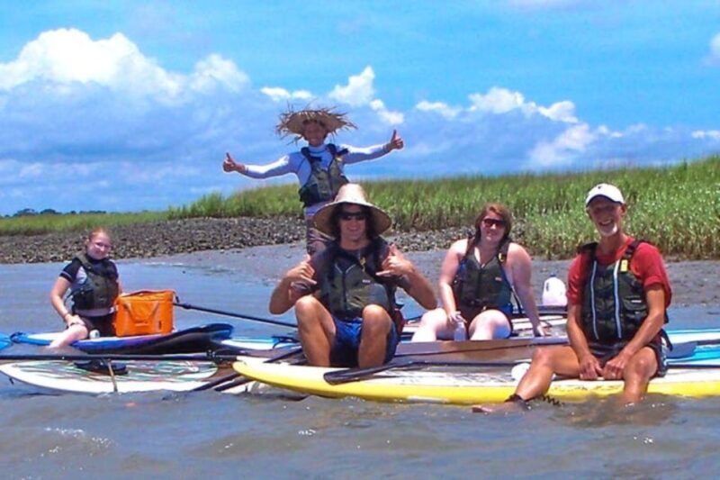 Charleston: Folly Beach Stand Up Paddleboard Dolphin Safari - Key Points
