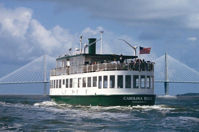 Charleston Harbor History Day-Time or Sunset Boat Cruise - The Itinerary in Detail