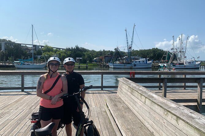 Charleston Harbor & Marina E-Bike Tour - The Guide and Group Experience