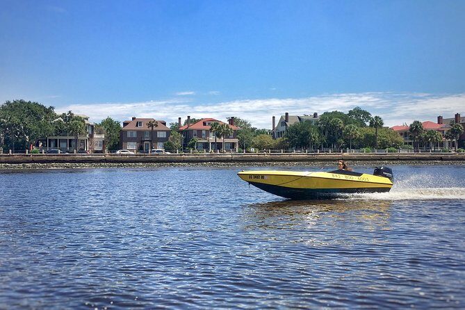 Charleston Harbor Speed Boat Adventure Tour - The Scenery and Photo Ops