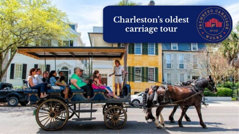 Charleston, SC: Private Daytime Horse-Drawn Carriage Ride - A thorough look at Charleston’s horse-drawn carriage tour