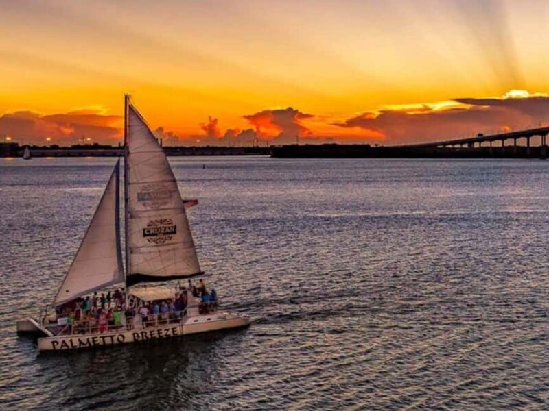 Charleston: Sunset Sail on Luxury 55ft Catamaran with Bar - An In-Depth Look at the Sunsets and Sights