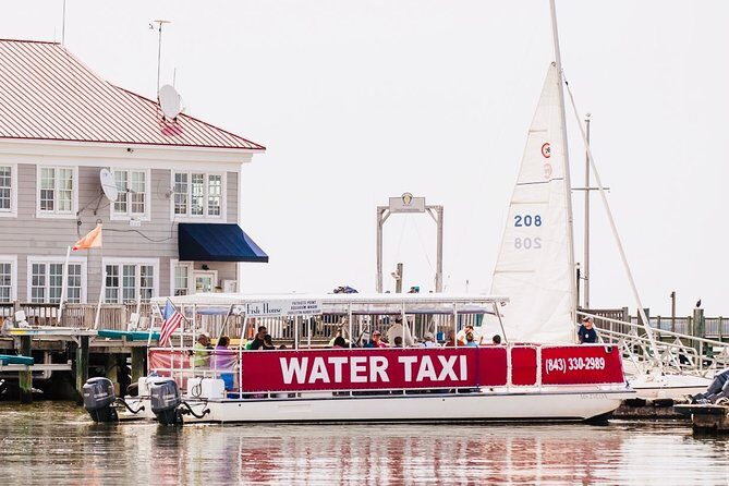 Charleston Water Taxi Cruise with Dolphin Sighting - Practical Considerations: What You Should Know