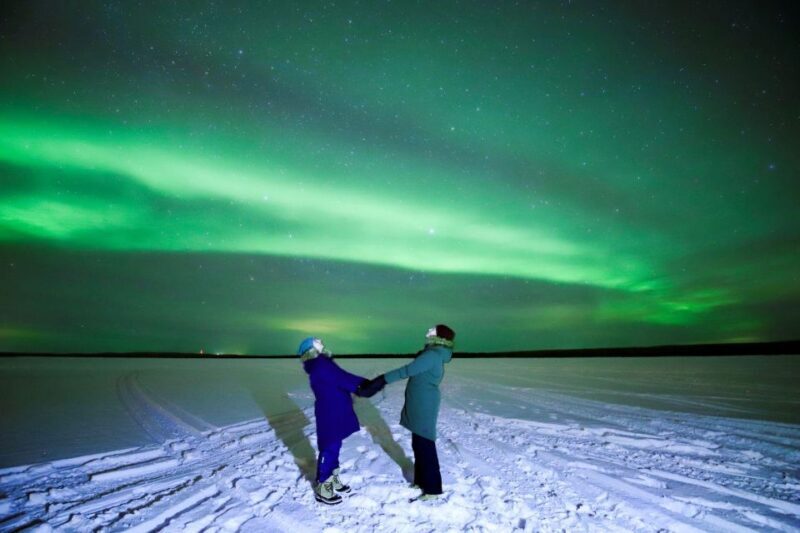 Chasing Aurora with Photographer - Small Group - The Setup: A Night in Lapland’s Dark Skies
