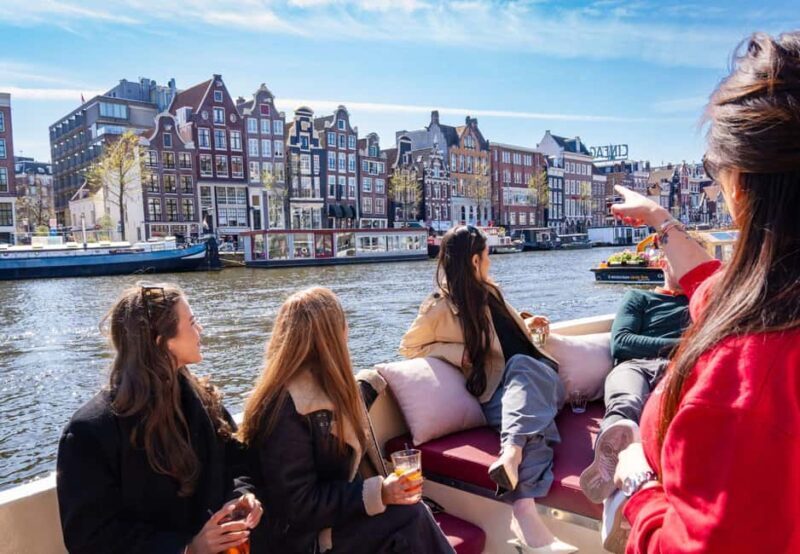 Cheese & Drinks Guided Amsterdam Boat Tour, All Inclusive - Key Points