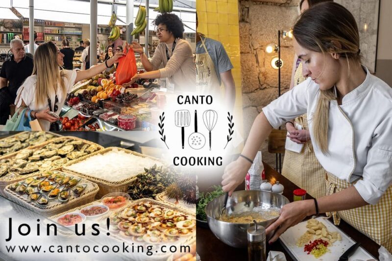Chef Led Porto Market Tour & Portuguese Tapas Class + Wine - How the Tour Flows