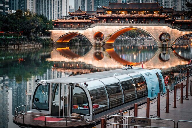 Chengdu: JinJiang River Night Cruise Tickets - Key Points