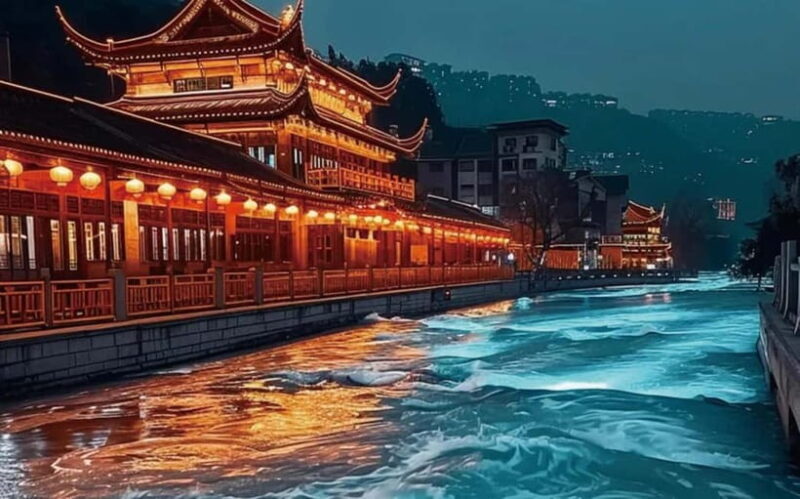 Chengdu Pandas&Dujiangyan Private Tour with Blue Tears - Evening Serenity at Nanqiao Bridge and Blue Tears