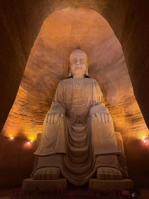 Chengdu to Leshan Buddha & Oriental Buddha Capital Private - The Leshan Giant Buddha: From Water or Trail