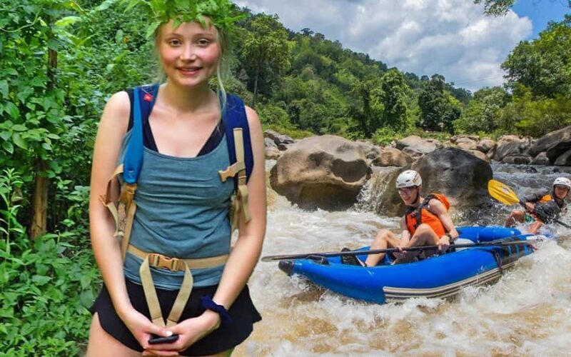 Chiang Mai: 3-Hour Trekking and Inflatable Kayaking Tour - Key Points