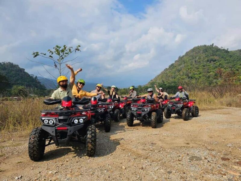 Chiang Mai: ATV, White Water Raft, & Sticky Waterfall Tour - Key Points