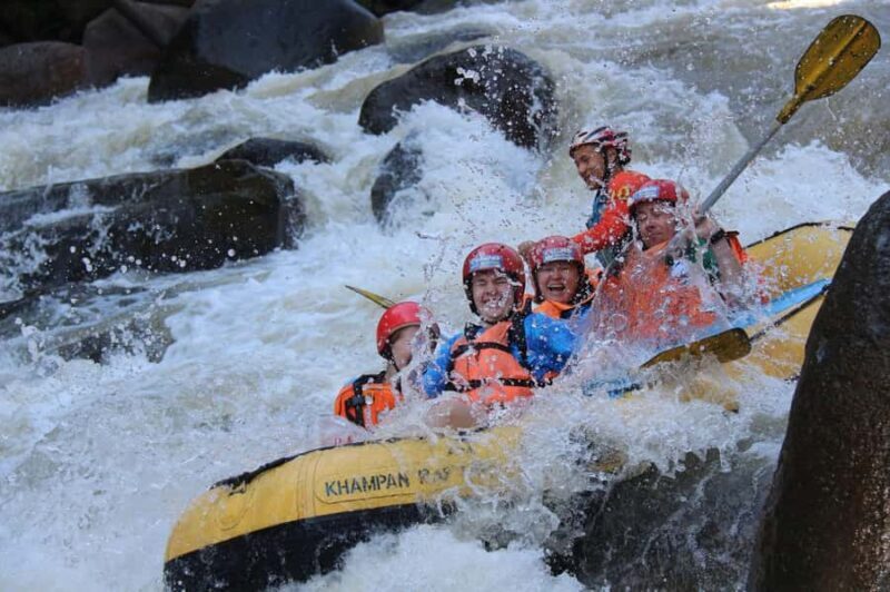 Chiang Mai: Beginner Whitewater Rafting and Waterfall Tour - Key Points