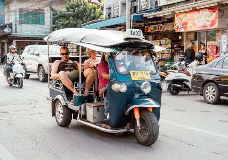 Chiang Mai: Boat Cruise, TukTuk & Songtaew Ride - Breakdown of the Itinerary