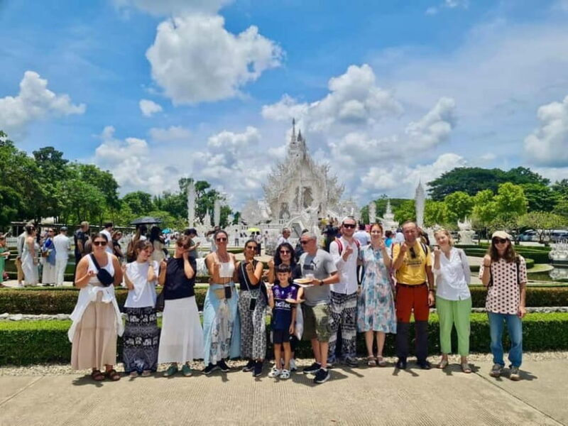 Chiang Mai: Chiang Rai Famous Temples & Hot Springs Day Trip - Key Points