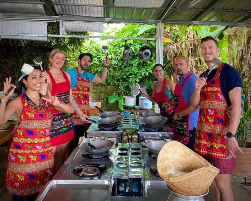 Chiang Mai: Cooking Class, Market & Thai Herbs Garden Tour - Recipes & Recreating at Home