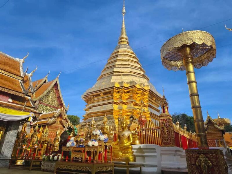 Chiang Mai: Doi Suthep & Wat Phalad Tour with Guide - Key Points