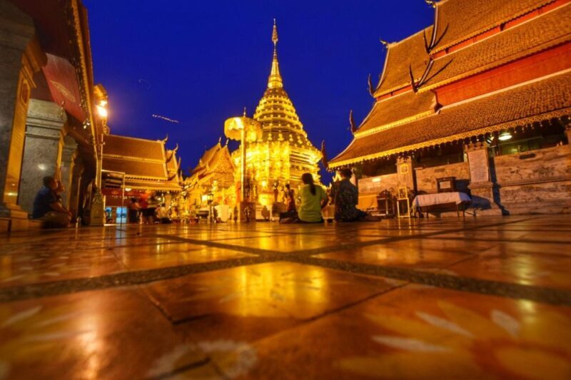 Chiang Mai: Doi Suthep & Wat Umong Twilight Tour with Pickup - The Sum Up