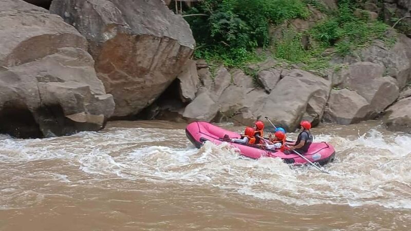 Chiang Mai: Jungle Zipline and White Water Rafting Tour - Key Points