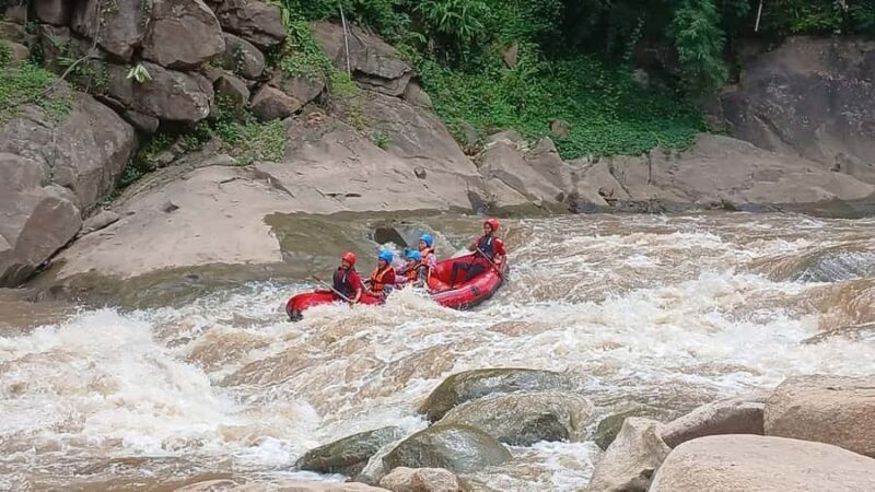 Chiang Mai: Jungle Zipline and White Water Rafting Tour - What You Can Expect