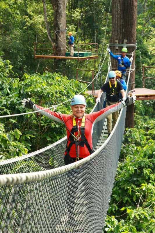 Chiang Mai: Kingkong Smile Zipline with Lunch and Transfers - Key Points