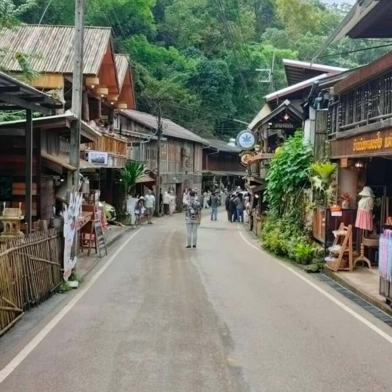 Chiang Mai: Mae Kampong Village, Hot Springs & Bor Sang Tour - The Hot Springs Experience