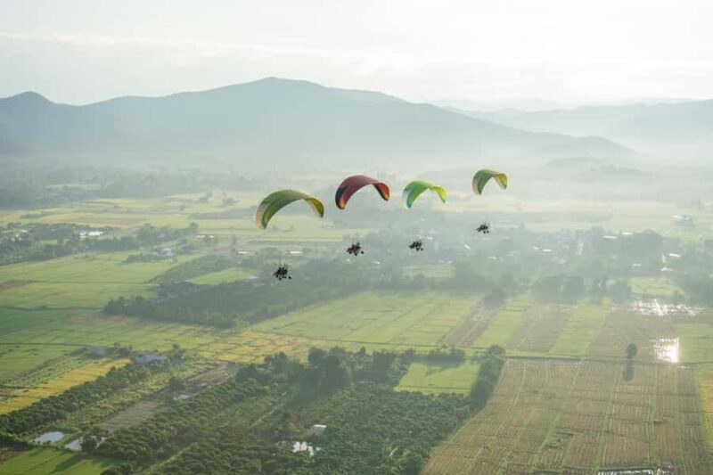 Chiang Mai Paramotor Flying Experience - An Authentic View of Chiang Mai from the Sky