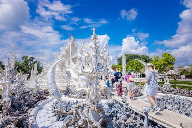 Chiang Mai to Chiang Rai Temples and Lalita Cafe Day Tour - Wat Rong Khun (White Temple)