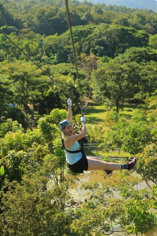 Chiang Mai: Zipline & High Rope Park with Lunch & Transfer - Value for Money