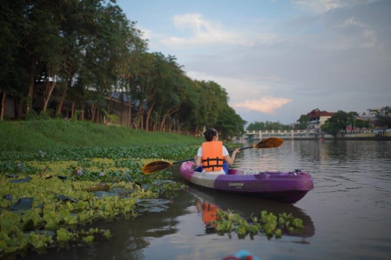 Chiang Mai:Explore kayaking through Mae Ping River on sunset - Return Trip