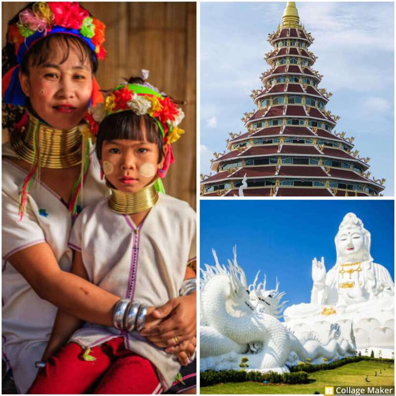 Chiang Rai: White, Blue, Red Temples, Long Neck Tour - An Overview of the Experience