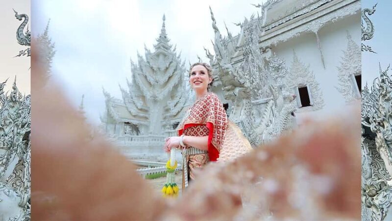 Chiang Rai:Photos of traditional Thai costumes,White Temple - An In-Depth Look at This Chiang Rai Photos Tour