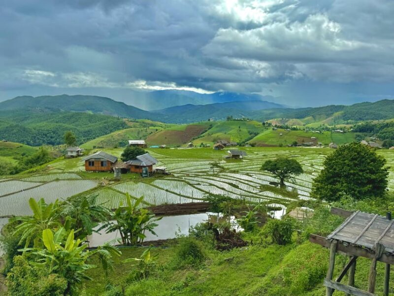 Chiangmai : Doi Inthanon unseen spot , Rice terrace & temple - In Summary