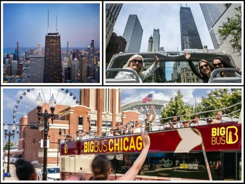 Chicago: 48-hour Hop-on Hop-off Tour and 360 CHICAGO Deck - Key Points