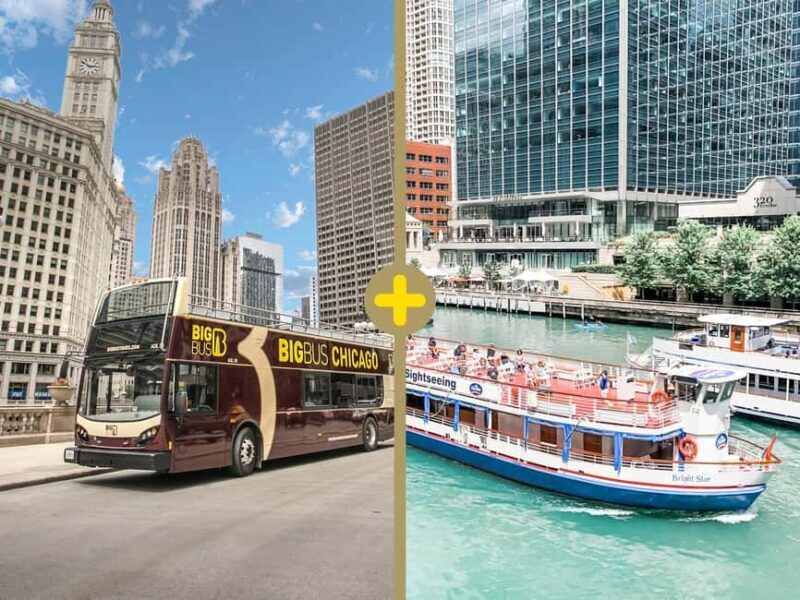 Chicago: Architecture River Tour and Hop-on Hop-off Bus Tour - Exploring Chicago: The Details