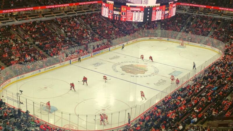 Chicago: Chicago Blackhawks NHL Game Ticket at United Center - Authentic Chicago Sports Culture