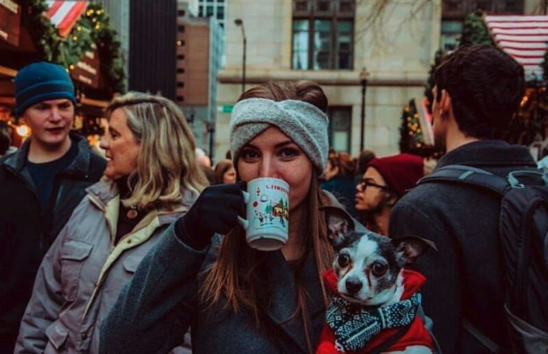 Chicago: Guided Holiday Walking Tour and Food Sampling - Key Points