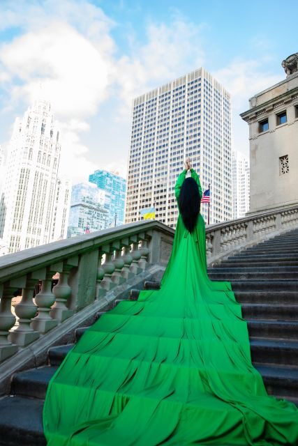 Chicago Luxury Flying Dress Photoshoot - Setting the Scene: Starting at the Chicago Theatre