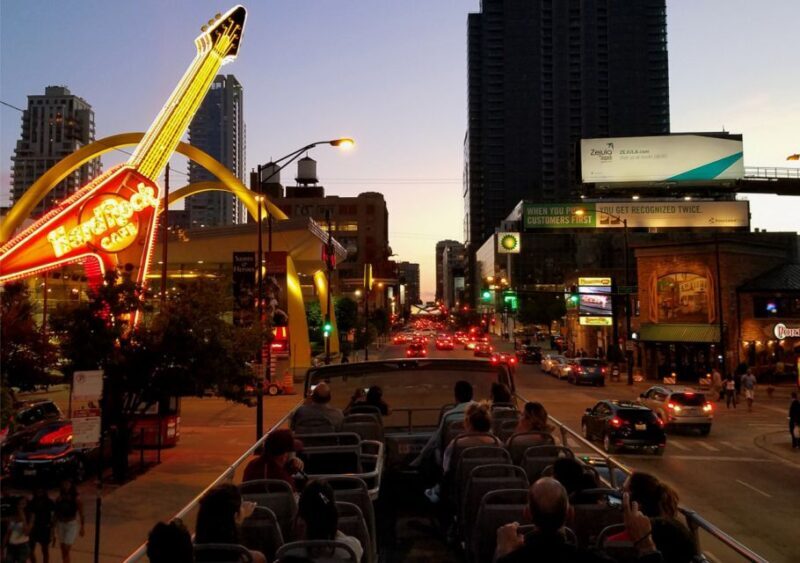 Chicago: Sunset Tour by Open-top Bus with Live Guide - Weighing the Value
