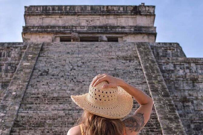 Chichen Itza Tour Full Day Pyramid, Cenote Swim and Buffet Meal - Swimming in Cenote Maya Park