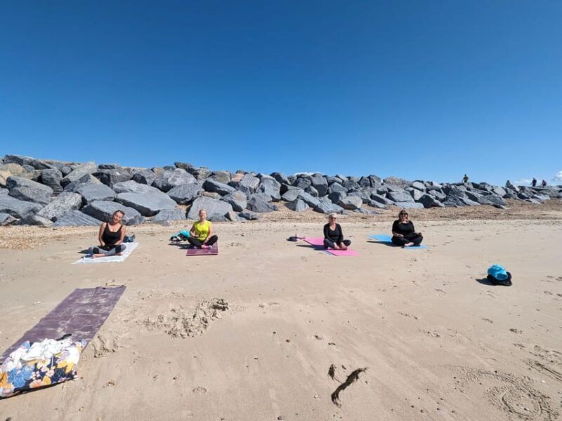 Chichester: Beach Yoga on Hayling Island - The Meeting and Ending Points