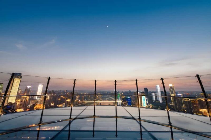 Chongqing: Exploration Skywalk Ticket at Raffles City - Key Points