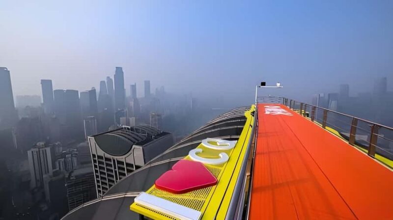 Chongqing: Exploration Skywalk Ticket at Raffles City - Additional Features and Attractions