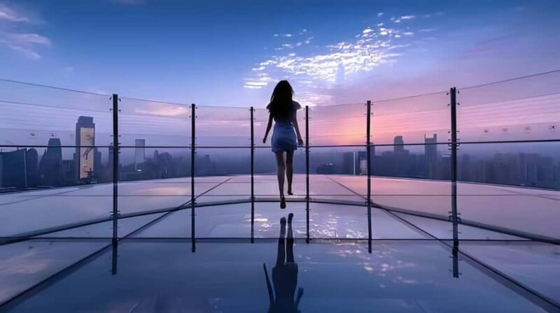 Chongqing: Exploration Skywalk Ticket at Raffles City - Comparing Similar Experiences