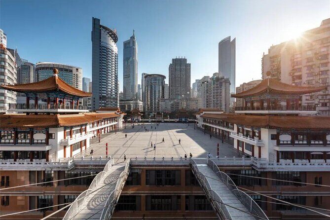 Chongqing Half day Private Tour With Entire City Night View - Chongqings Night Panorama from Danzishi Old Street and Nanbin Road