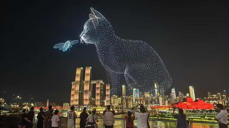 Chongqing Night Tour: Hongyadong, Bridge Views & Riverwalk - Exploring the Heart of Chongqing at Night