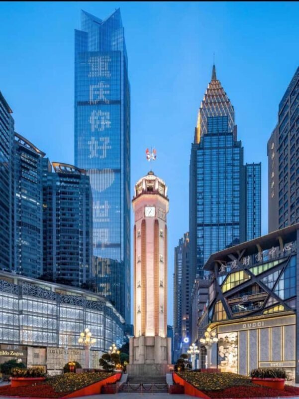 Chongqing: Step into the Cyberpunk City with Local - The Confluence of Rivers and Modern Landmarks