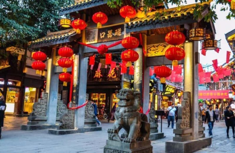 Chongqing Two Rivers Night Tour + Ciqikou Play Tour - Tasting Chongqing’s Fiery Flavors