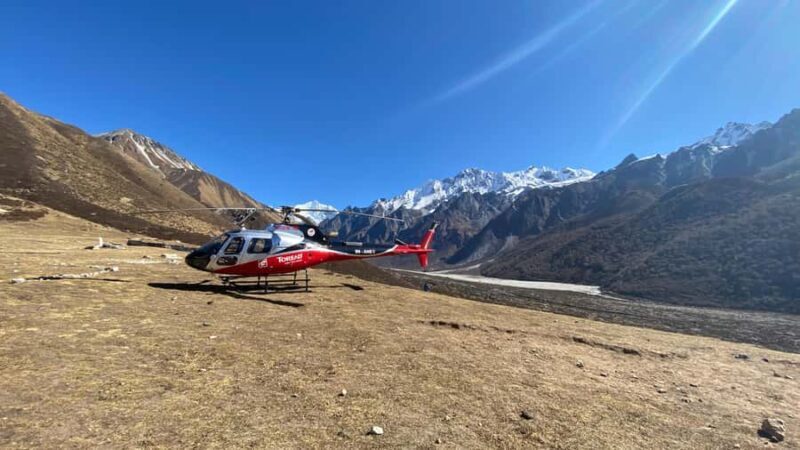 Chopper flight and breakfast at Hotel Everest view - Key Points
