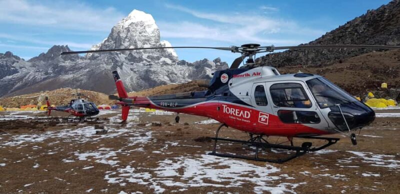 Chopper flight and breakfast at Hotel Everest view - An In-Depth Look at the Everest Helicopter Experience