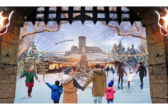Christmas at Warwick Castle - Light Trail & Ice Skating Packages - Key Points: